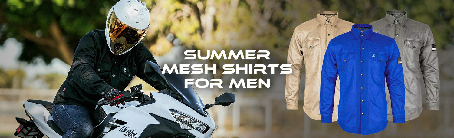 Protective Summer Mesh Shirts for Men – Beyond Riders