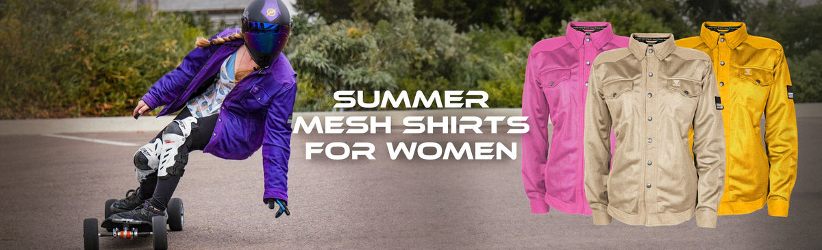 Protective Summer Mesh Shirts for Women – Beyond Riders