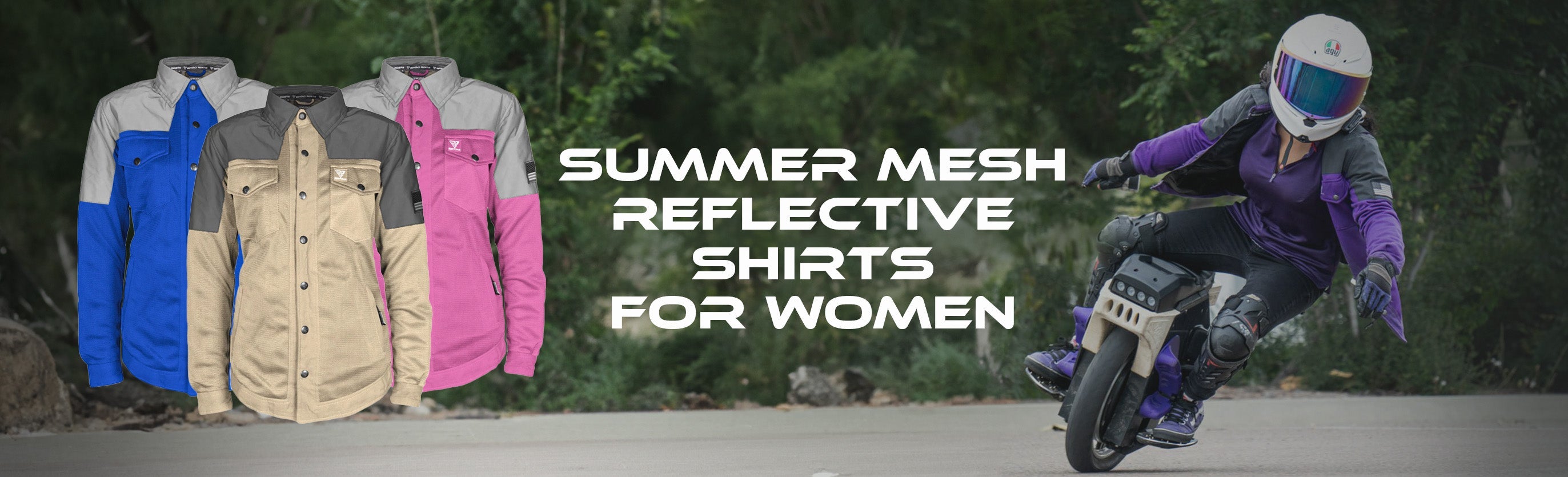 Summer Mesh Reflective Shirts for Women – Beyond Riders