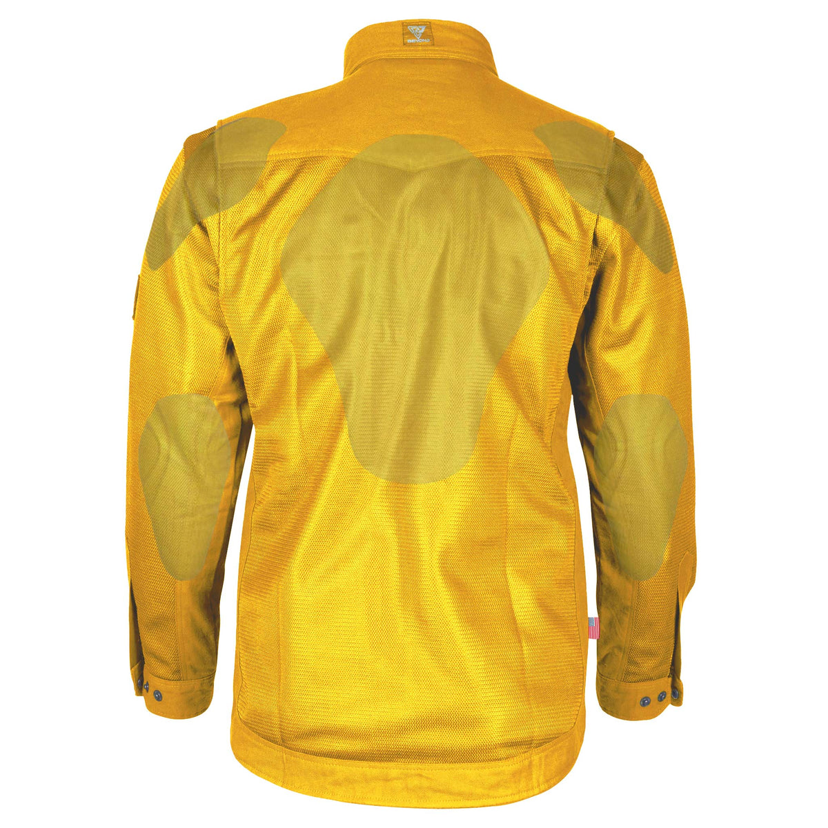 Protective Summer Mesh Shirt - Yellow Solid with Pads – Beyond Riders