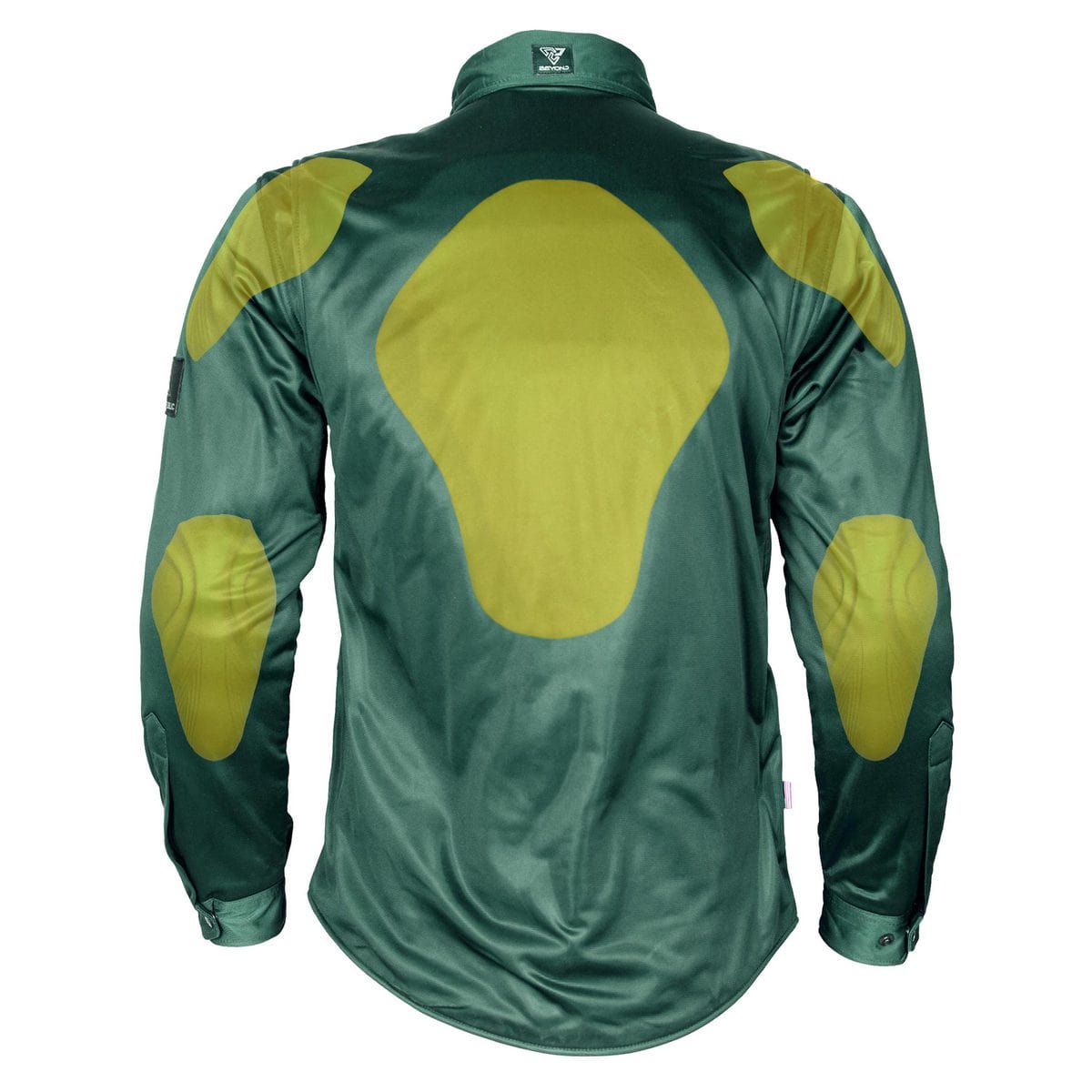 Ultra Protective Shirt - Green Solid with Pads – Beyond Riders